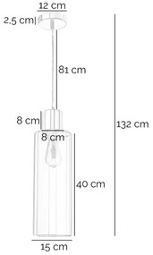 ONLI - Lustr na lanku DODO 1xE27/22W/230V lesklý chrom