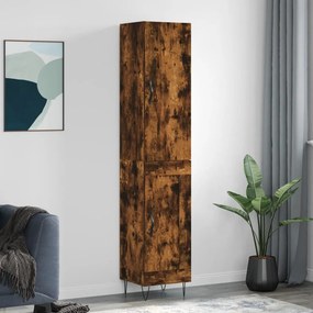 Skříň highboard kouřový dub 34,5 x 34 x 180 cm kompozitní dřevo 3199142