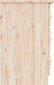 vidaXL Noční stolek ALTA 41 x 35 x 41 cm masivní borové dřevo [353917] Barva: Bílá