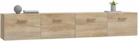 Nástěnné skříňky 2 ks dub sonoma 100x36,5x35cm kompozitní dřevo 3115662