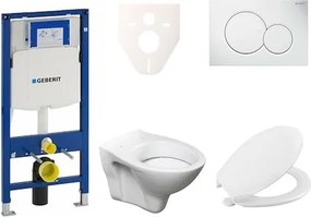 Cenově zvýhodněný závěsný WC set Geberit do lehkých stěn / předstěnová montáž+ WC Ceramia S-Line Pro 111.300.00.5NR1