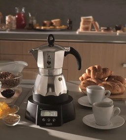 Bialetti Moka kávovar elektrický New Moka Timer na 6 šálků