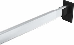 Teleskopické šatní tyče 4 ks stříbrné 58–100 cm 3102979
