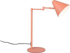 Oranžová stolní lampa s ohybatelnou konstrukcí (výška 50,5 cm) Cosima – Trio