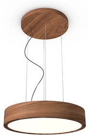 Dřevěné svítidlo kruhové woodLED Round  Dřevěné svítidlo kruhové Woodled Round Dřevodekor: Ořech Americký, Průměr: 590 mm, Teplota chromatičnosti: TW…