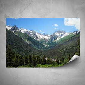 Plakát - Horská krajina 3 (60x40 cm) - PopyDesign