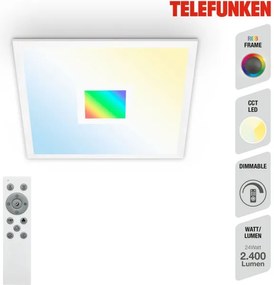 Telefunken 319106TF - LED RGBW Stmívatelné svítidlo LED/24W/230V + DO