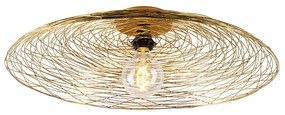 Orientální stropní lampa zlatá 60 cm - Glan