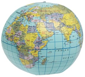Nafukovací globus Rex London World Map