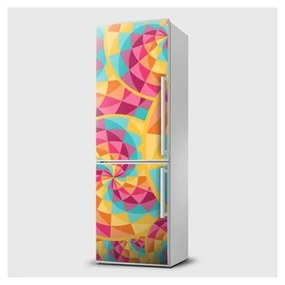 E-shop24, Pi51SL146, Rozměr 65x180 cm, Fototapeta samolepící na lednice - Design barevný