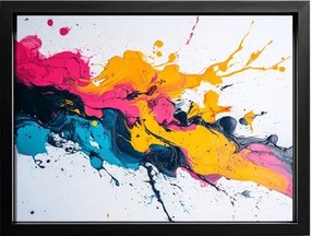 Barevná energie - obraz - Moderní abstrakce plná dynamiky 41A - A4 – 210 × 297 mm - 169 Kč