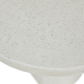 PIECES Odkládací stolek 50 cm - bílá