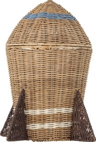 BLOOMINGVILLE Úložný koš SPACE přírodní ratan 35 cm 82062916