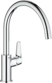 Grohe BauCurve - Dřezová baterie chrom