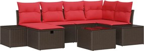 Set pohovek 3 ks polyratan 3360725