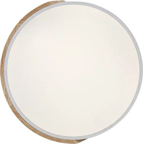 Rabalux 71417 - LED Stropní sv MAPLE2 LED/24W/230V 3000K bílá/dub pr. 41 cm