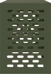 vidaXL Ochrana klimatizace Olivově zelená 100 x 50 x 70 cm [865900]