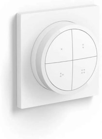 Philips Hue - Ovladač chytrého osvětlení, se stmívačem, otočný, bílá 929003500101