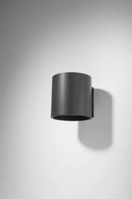 Nástěnné svítidlo SOLLUX Orbis 1 G9 1x40W bez zdroje SL.0566 antracit