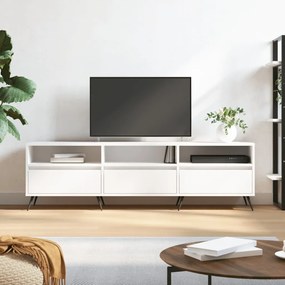 vidaXL TV skříňka 150 x 30 x 44,5 cm kompozitní dřevo [831253] Barva: Bílá