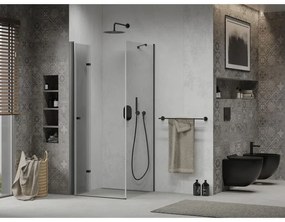 Mexen Lima sprchový kout 90x90cm, čiré sklo, černý rám, 856-090-090-70-00
