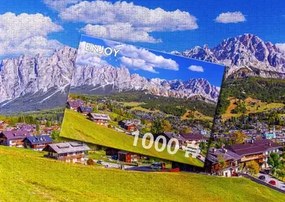 ENJOY Puzzle Cortina d'Ampezzo, Itálie / 1000 dílků / od 14 let