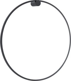 LED Nástěnné svítidlo SATURNO LED/46W/230V pr. 80 cm IP44 černá