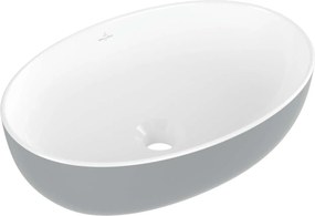 Villeroy & Boch Artis - Umyvadlo na desku, 49x33 cm, bez přepadu, bez otvoru pro baterii, French Linen 438848BCT7