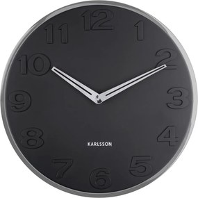 Nástěnné hodiny New Original 30 cm černé