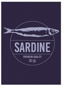 Vesna | Kuchyňská utěrka MARINE Sardine žakárová