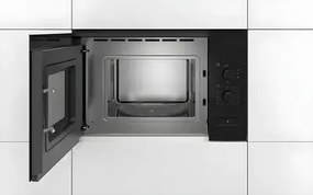 Bosch Serie 4 BFL520MB0 černá / Mikrovlnná trouba / Vestavná / 800 W /
