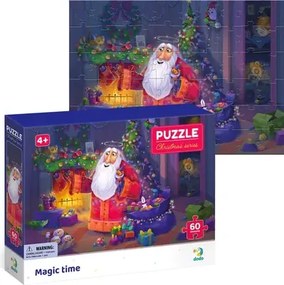 DODO Puzzle Kouzelný vánoční čas / 60 dílků / 32 x 23 cm