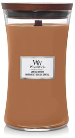 WoodWick Svíčka Santal Myrrh váza velká, 609,5 g