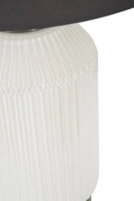 Stolní lampa Brighty 65 cm šedo-bílá