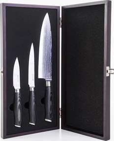 Sada nožů G21 Gourmet Damascus small box 3 ks [60022168]