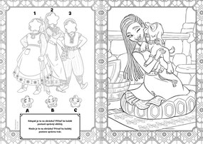 JIRI MODELS Omalovánky A4 Disney Přání 6