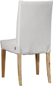 Potah na židli IKEA Henriksdal, krátký barva béžová látka pletený vzor