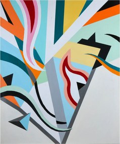 Marek Uhlíř | Abstraktní živly Rám: Černý, Velikost: 30 x 20 cm