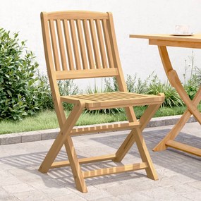 vidaXL Skládací zahradní židle 4 ks 57 x 49 x 90 cm masivní akácie