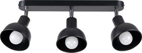 Sollux Lighting Stropní svítidlo ELBA 3 černé