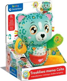 Interaktivní sladcí leopardi – Starostlivá maminka Čita, polský jazyk, Clementoni 50935