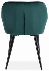 HALMAR K487 židle tmavě zelená