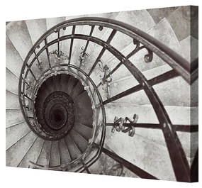 Obraz na plátně Spiral Stairs