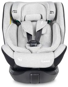 CARETERO Autosedačka LUMI I-SIZE LIGHT GREY (40-150 cm)