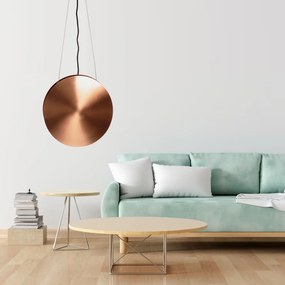Toolight Toolight, LED závěsné stropní svítidlo 30cm APP1426-C, měděná matná, OSW-05186