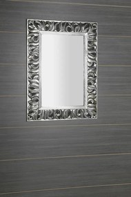 Sapho, ZEEGRAS zrcadlo v rámu, 70x100cm, stříbrná Antique, IN432