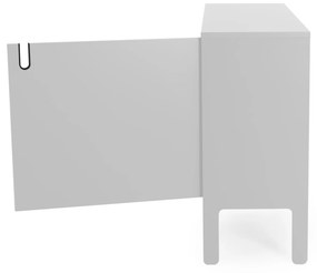 TENZO Dřevěná komoda UNO 148cm bílá 9008554001