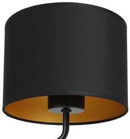 Nástěnná lampa ARDEN 1xE27/60W/230V černá/zlatá