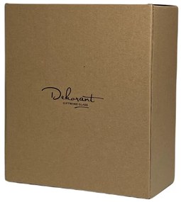 Rottweis Dárková skládací krabice na 2 sklenice na červené víno hnědý karton