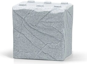 Sud na dešťovou vodu Stones Block 270 l světle šedý